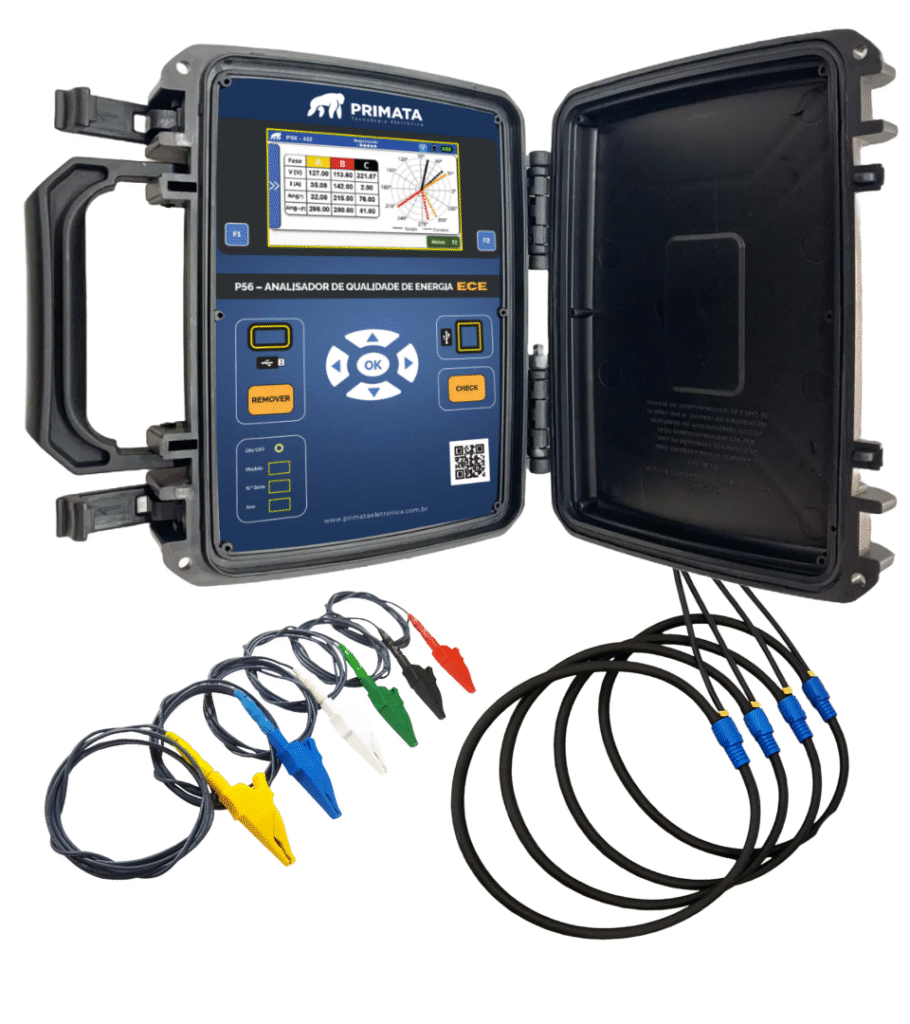P56 – Analisador de Qualidade de Energia – Modelo ECE – zoom - World ...